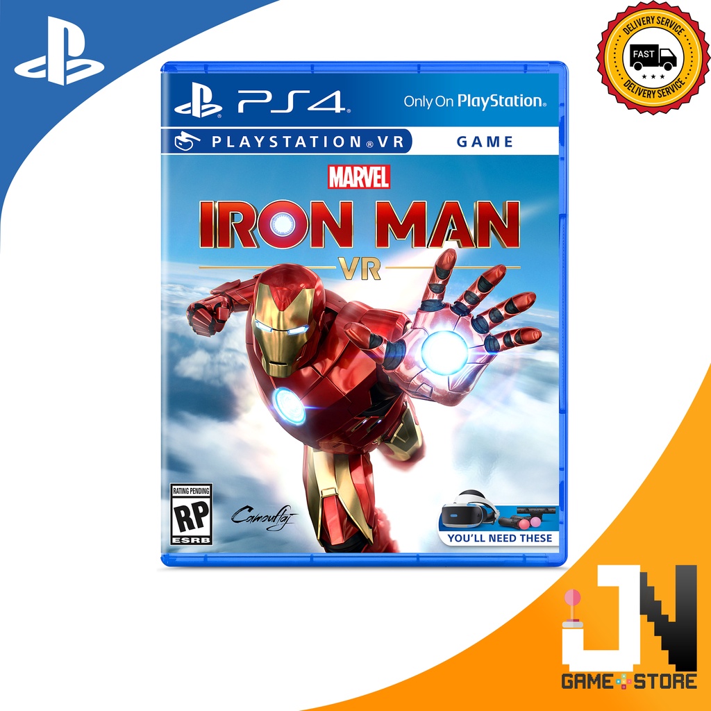 PS4 Marvel's Iron Man VR (R3)(English/Chinese)(NEW) | Shopee Malaysia