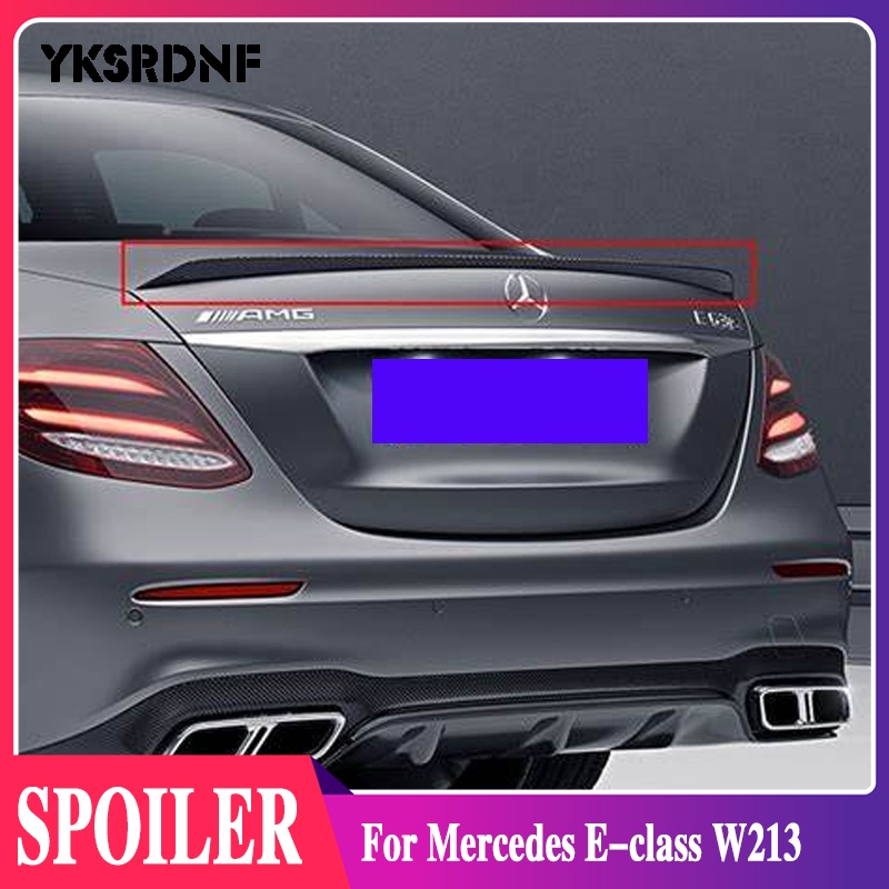 For Mercedes Benz W213 Spoiler 2016 2017 2018 2019-21 E-class E200 E300 E320 E63 Spoiler High ...
