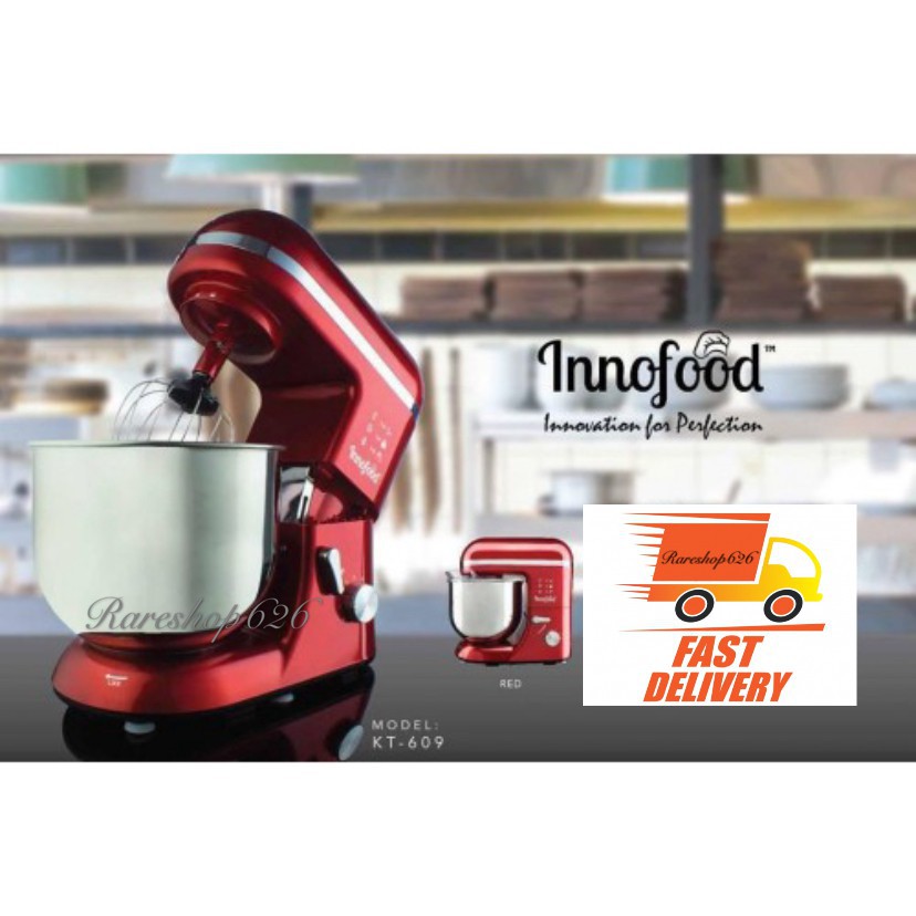 INNOFOOD KT609 Stand Mixer 6.5 Liter (RED) | Shopee Malaysia