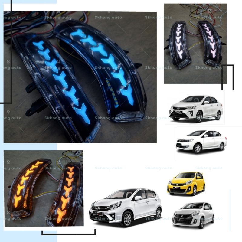 Perodua axia bezza myvi 2011-2017 myvi lagi best icon wish side mirror ...