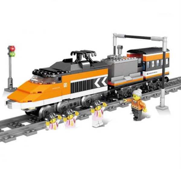 City Electric Rail Train Harmony Assembled High-speed Rail Building ...