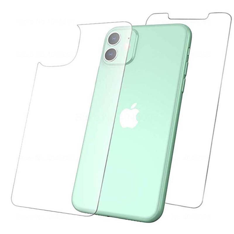 Premium Tempered Glass for iPhone 11, 11 Pro, 11 Pro Max (Front/Back ...