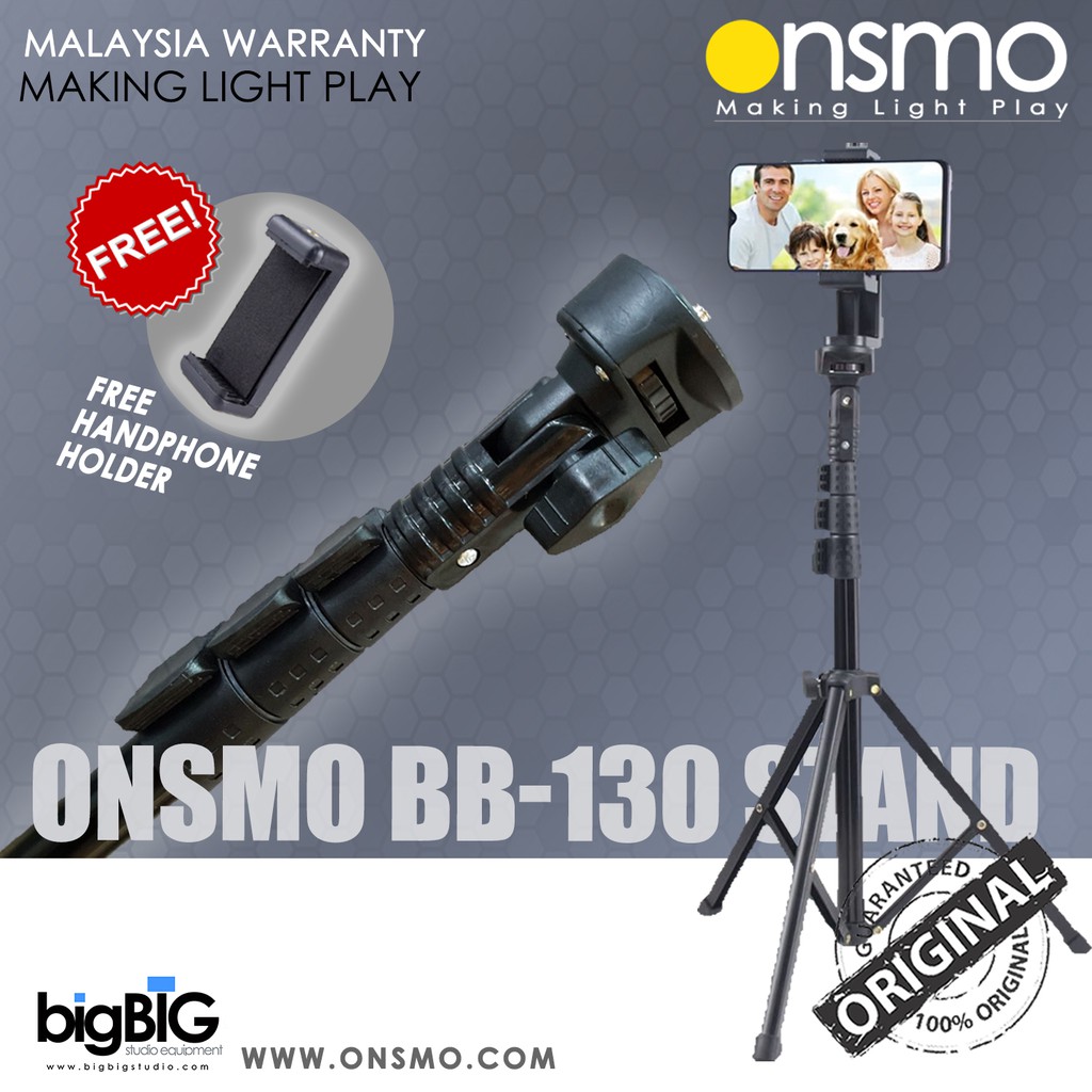 Onsmo BB-130 Easy Carry Mini Portable Selfie Stand with Handphone ...