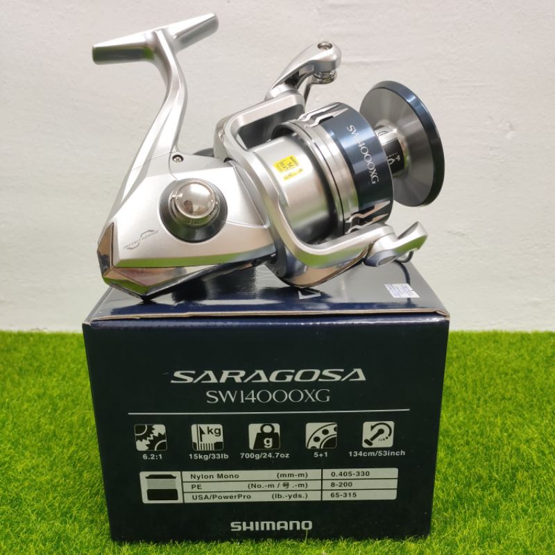 SHIMANO 2020 SARAGOSA SW 5000/6000/8000/10000/14000/18000/20000/25000 ...
