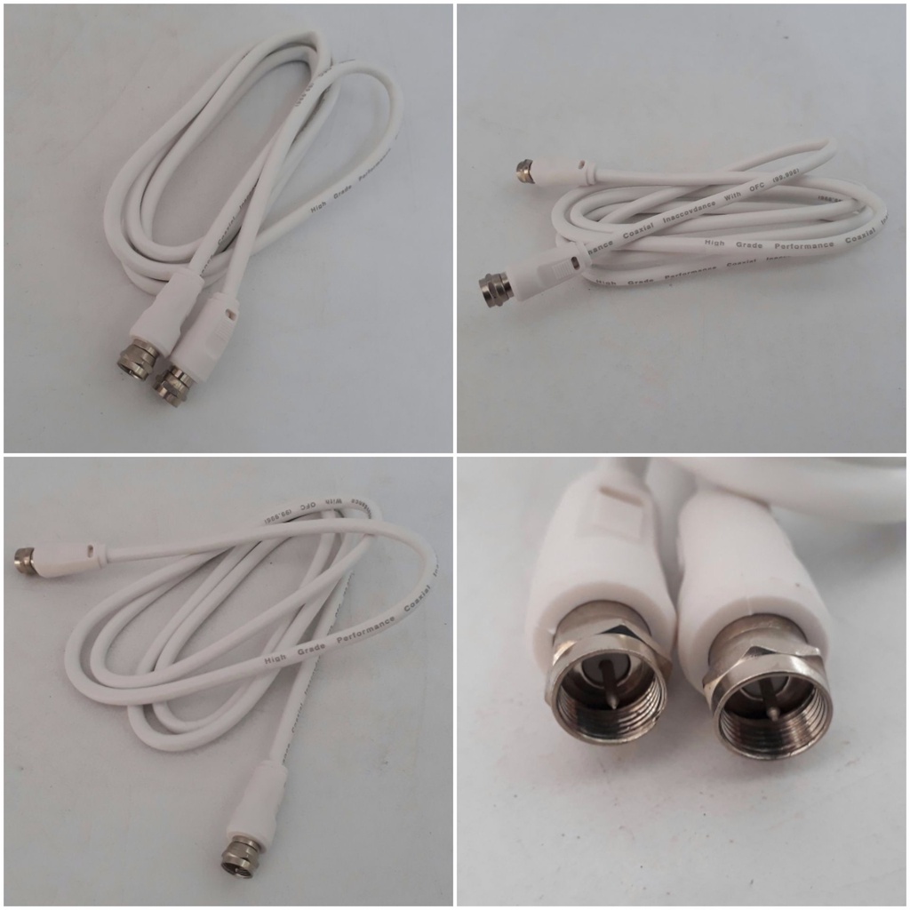 Astro Cable RG6 Coaxial 1.5M / 3M / 5M For HD Digital TV Aerial ...