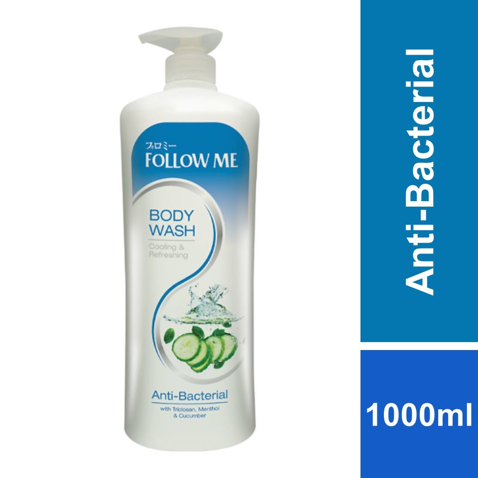 Follow Me Anti-Bacterial Body Wash 1000ml | Shopee Malaysia