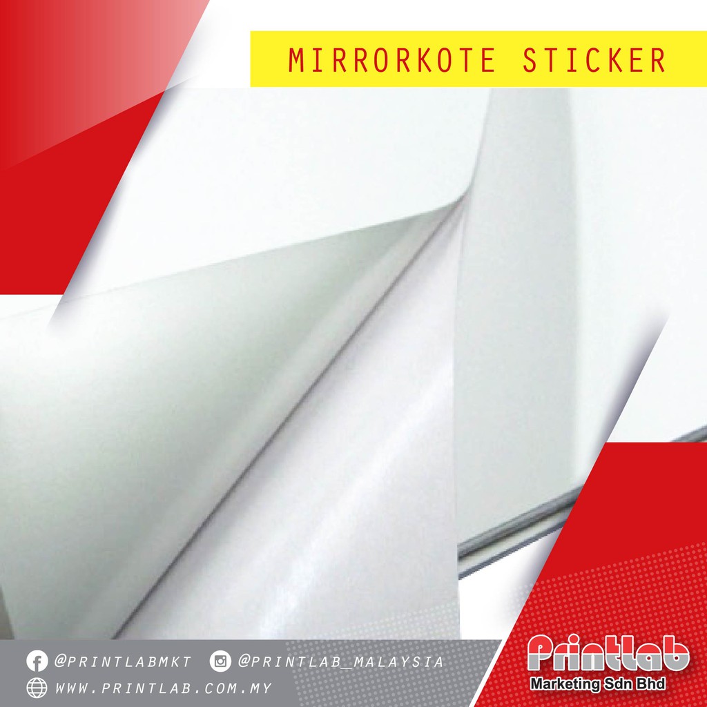 Borong Kertas Mirrorkote | Mirrorcote Paper | 100 Pieces Per Pack ...