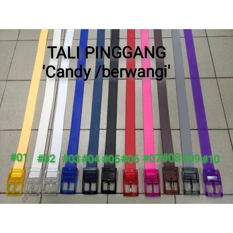 Tali Pinggang Colourful berwangi (pvc) (ready stock) | Shopee Malaysia