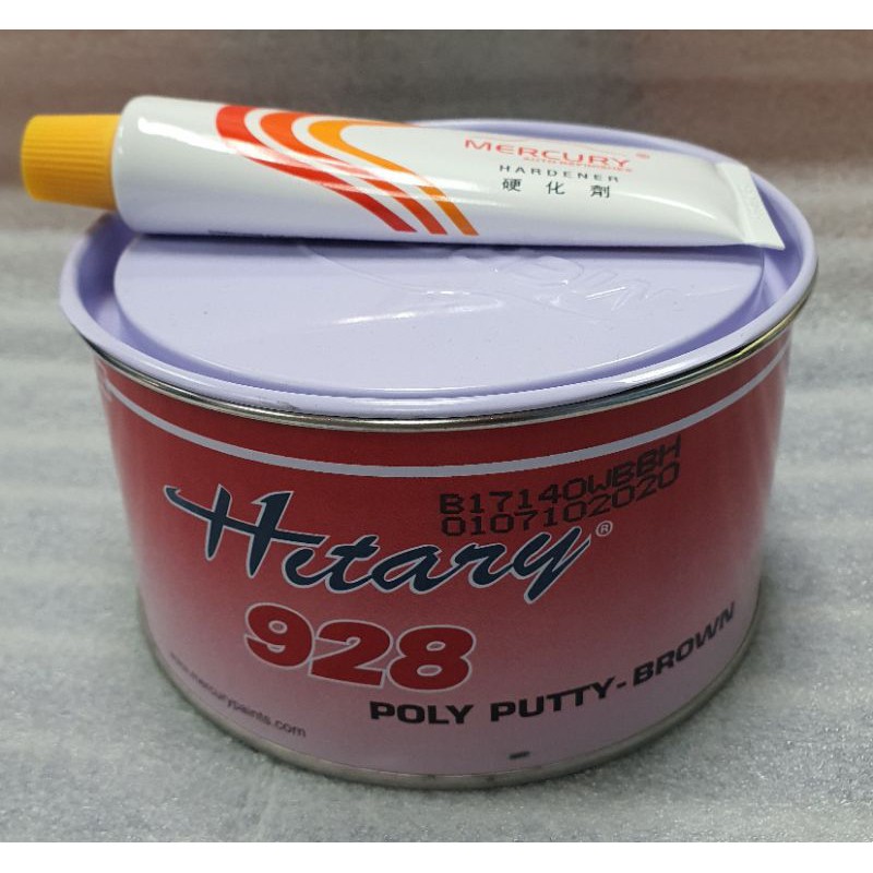 HITARY 928 POLY PUTTY 1KG C/W HARDENER | Shopee Malaysia
