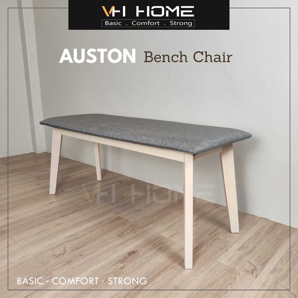 VH MATTIS Bench Chair 120cm Bench Chair 4ft Stool Long Stool Kerusi ...