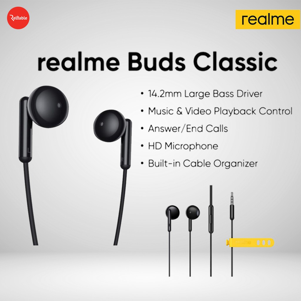 RealMe Buds Classic (RMA2001) | Shopee Malaysia