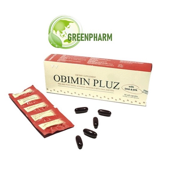 OBIMIN PLUZ CAPSULES 30'S (exp:1/26) | Shopee Malaysia