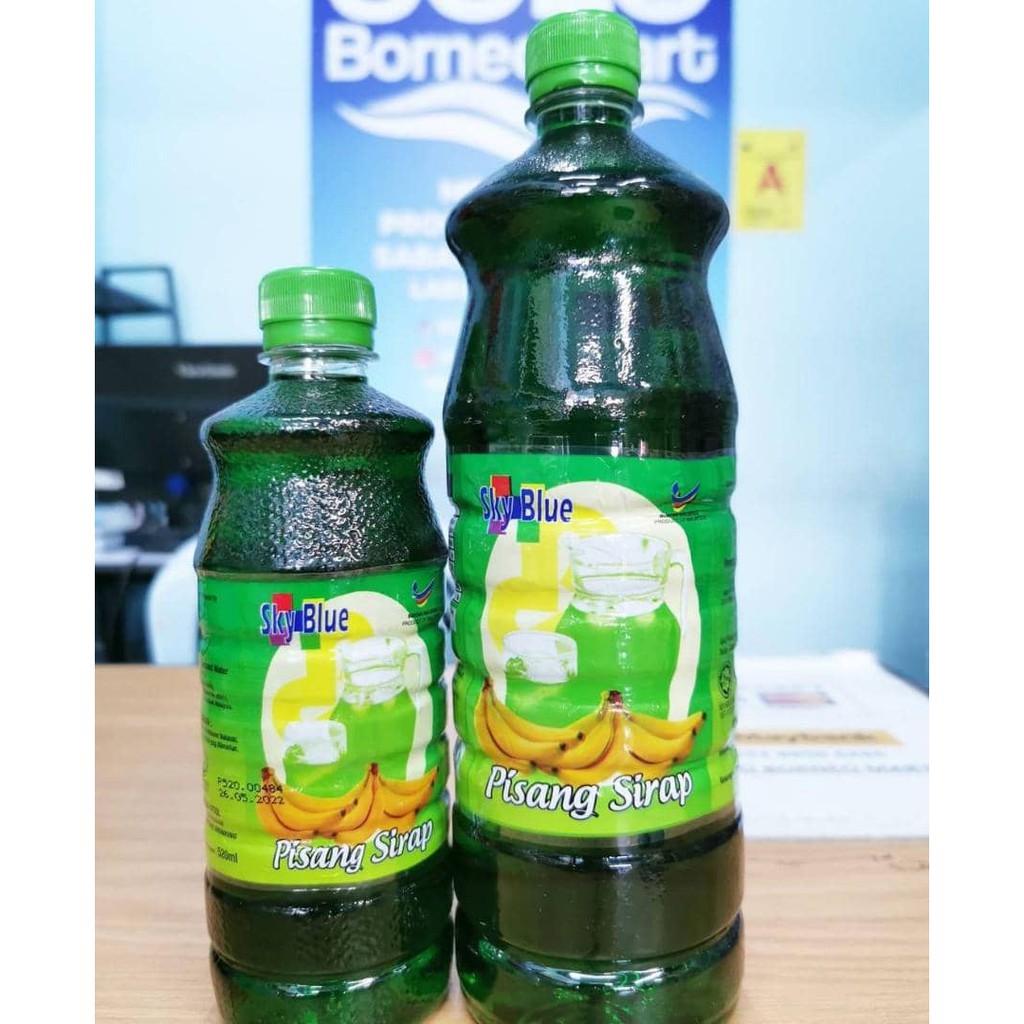 sky blue sirap pisang | Shopee Malaysia