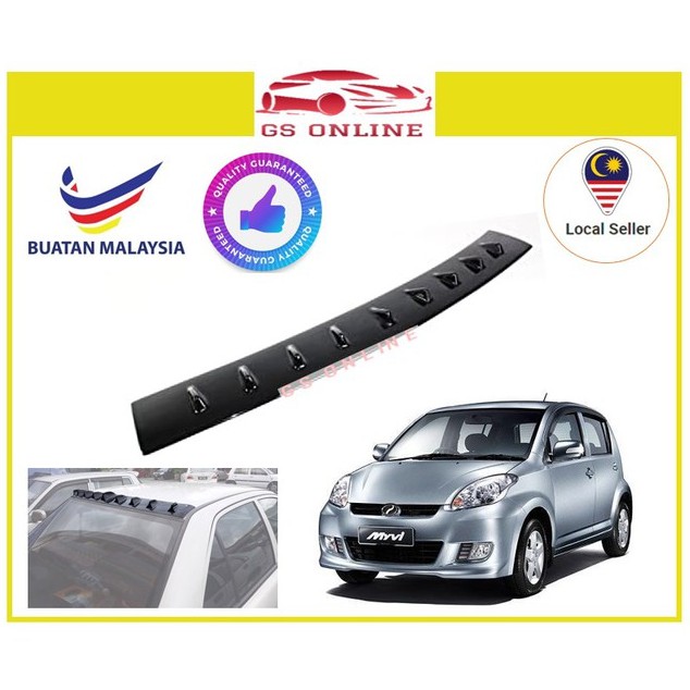 Perodua Myvi (1st Gen) 2005-2011 Vortex Generator Shark Fin Aerodynamic ...
