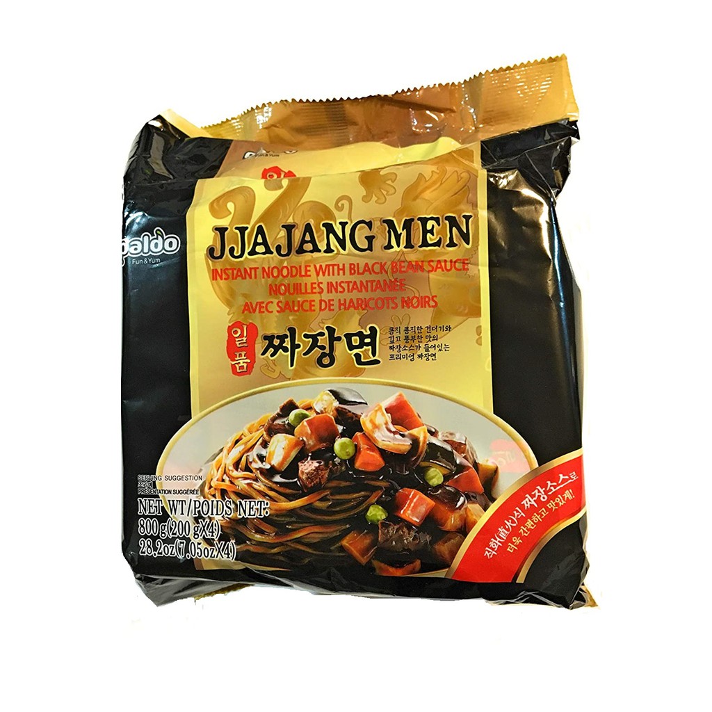 Paldo Jjajangmen Instant Noodles Multipack (Chajang Zhajiangmian) (韓國炸醬麵) | Shopee Malaysia