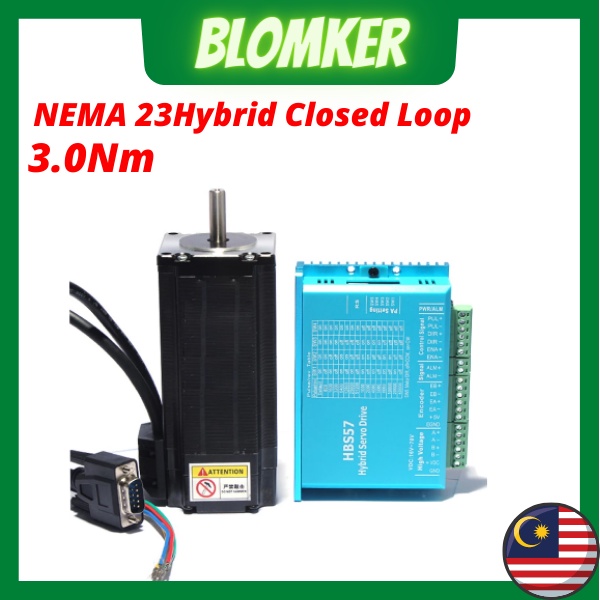 DL57/HBS57+57HSE3N Closed-loop Step Motor 57 Stepper Motor Driver 3Nm ...