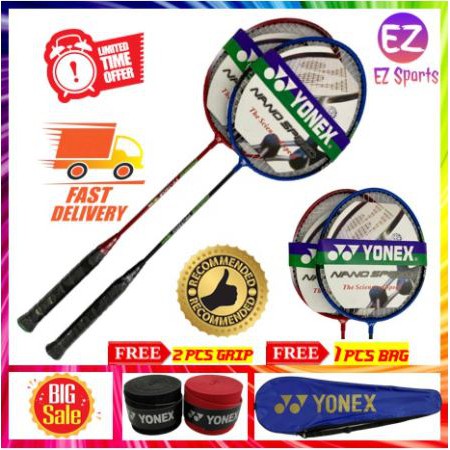 [READY STOCK] 2 Racket Yonex Badminton Raket Badminton | Shopee Malaysia