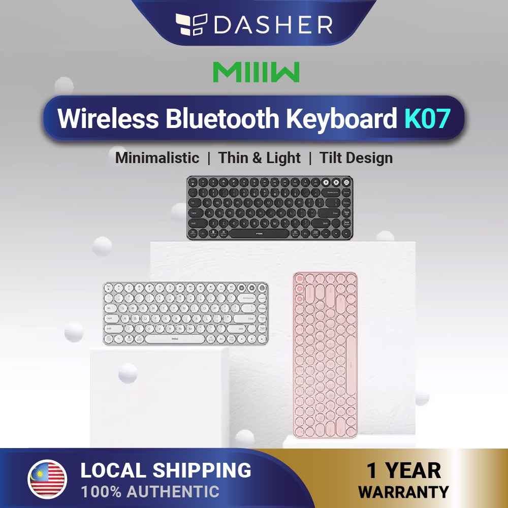 Xiaomi MIIIW Wireless Bluetooth Keyboard K07 Windows / Mac / Laptop ...