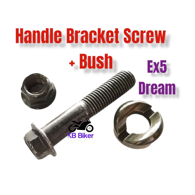 Ex5 Dream Handle Bracket Screw + Bush | Shopee Malaysia