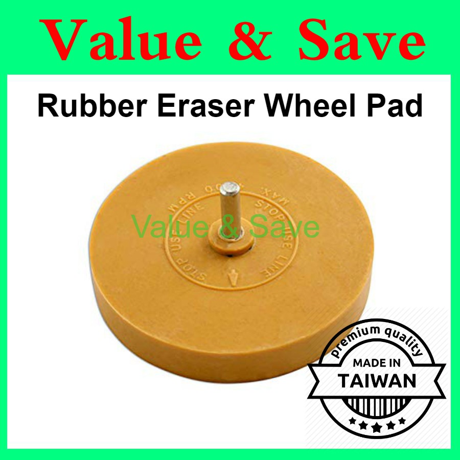 Decal Door Visor Rubber Eraser Wheel Pad Sticker Remover Caramel ...