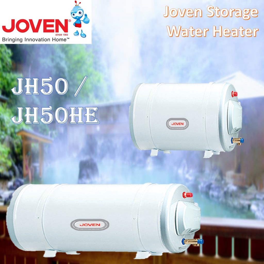 JOVEN Storage Water Heater Horizontal Series JH50 / JH50HE (Heat ...