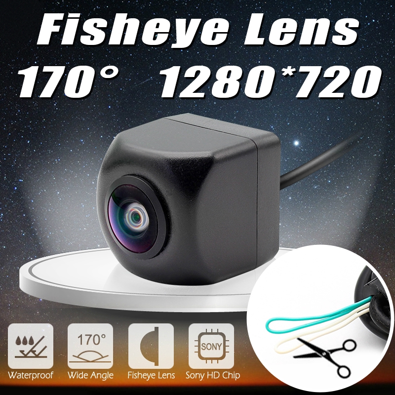 Universal Car Vehicle Rear Front Side View Camera CCD Fish Eyes Night ...