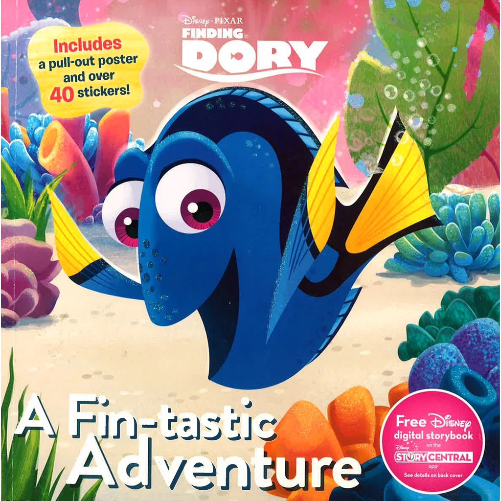 Disney Pixar Finding Dory: A Fin-Tastic Adventure (Children Activities ...
