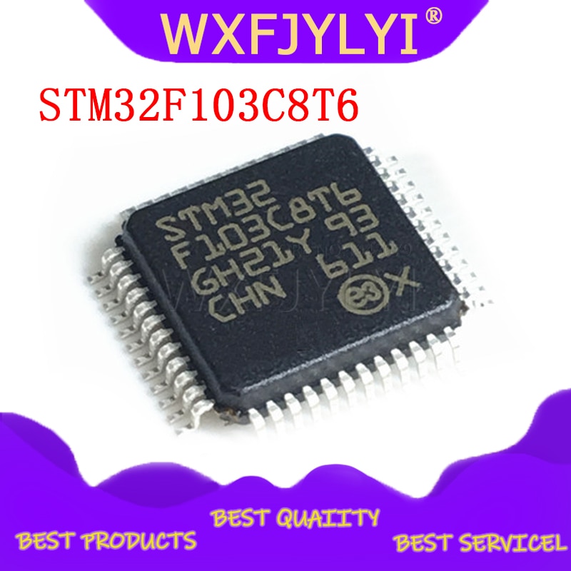 1pcs STM32F103C8T6 STM32F103 Patch 32-bit microcontrollers CORTEX M3 64 k flash LQFP48 | Shopee ...