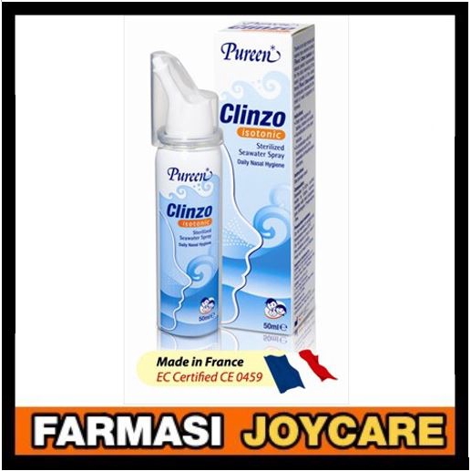 Pureen Clinzo Isotonic Spray 50mL (Exp: Oct 2025) Sterimar / Physiomer ...