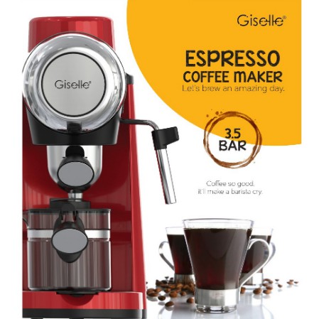 Giselle Espresso Coffee Milk Bubble Maker Machine 800W (KEA0330RD)🌶💚 ...
