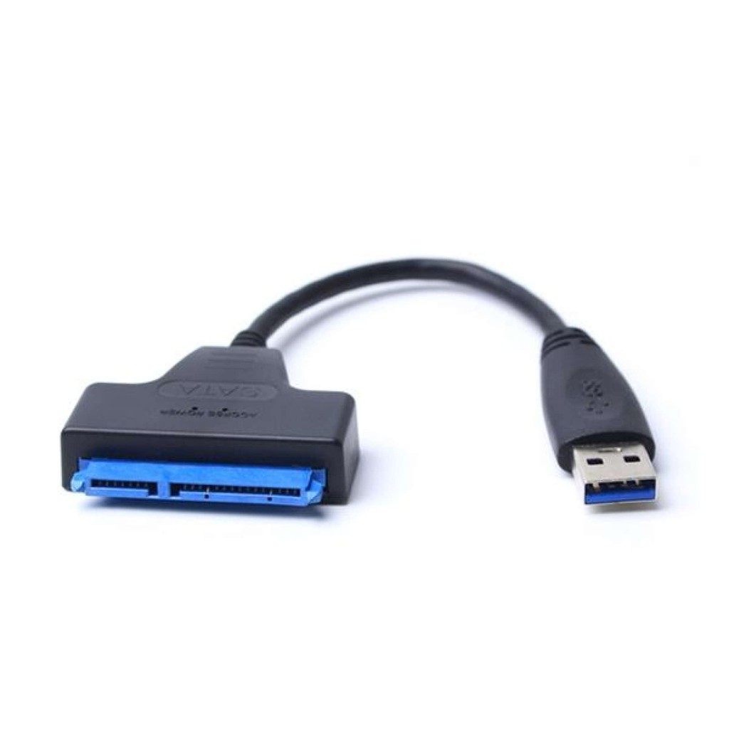 USB 3.0 To SATA Adapter Cable External Hard Disk 22 Pin SATA III to USB ...