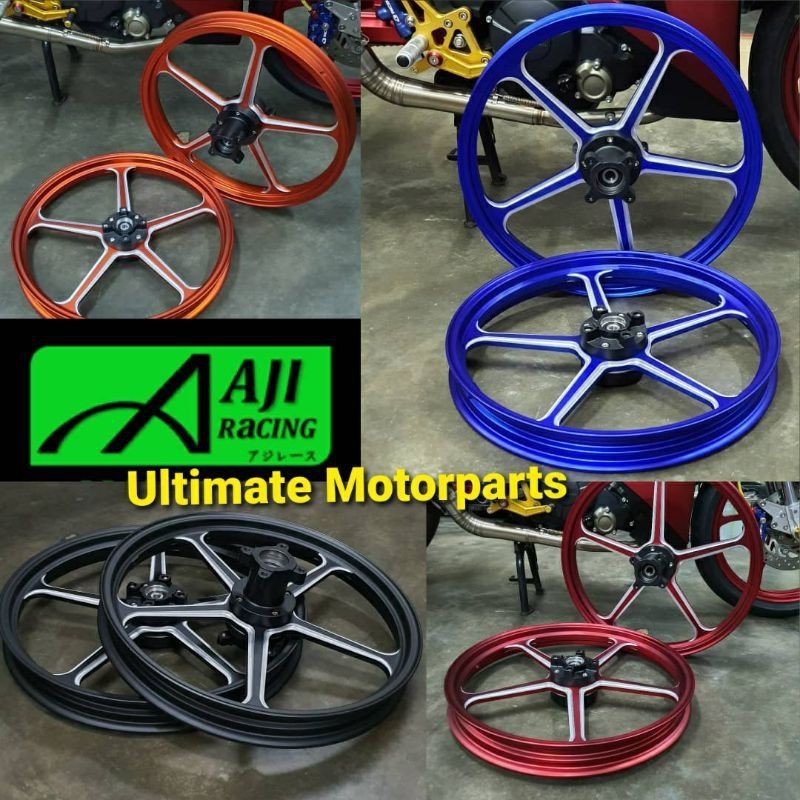 Y15ZR/Y125Z /LC135 5S/RS150 New Version Racing Forged Rim FG505 RS150 FG511 Aji racing 511 aji ...