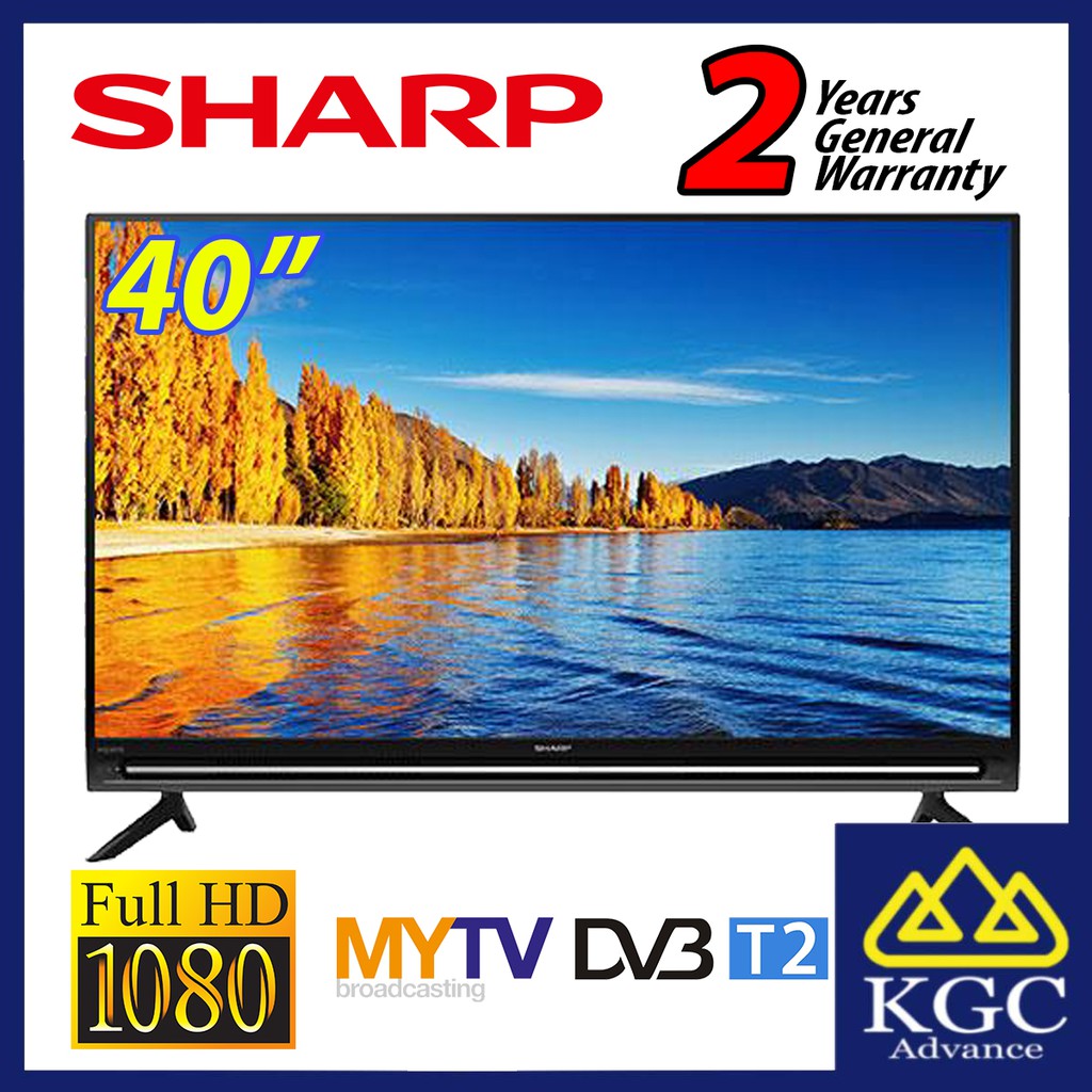 Sharp Full HD DVB-T2 LED TV (40") LC40SA5200X | Shopee Malaysia
