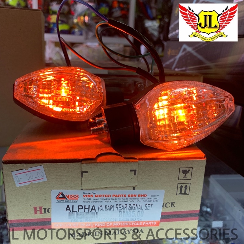 HONDA ALPHA REAR SIGNAL SET (Clear) | Shopee Malaysia