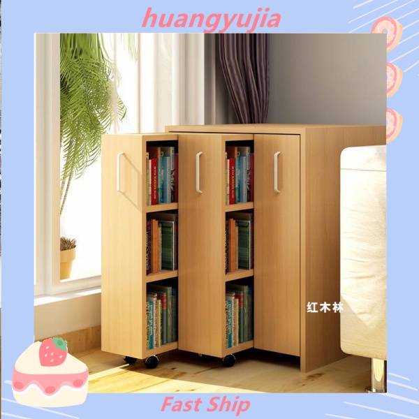 Bookcase bookshelf modern minimalist mobile bookcase bookcase children ...