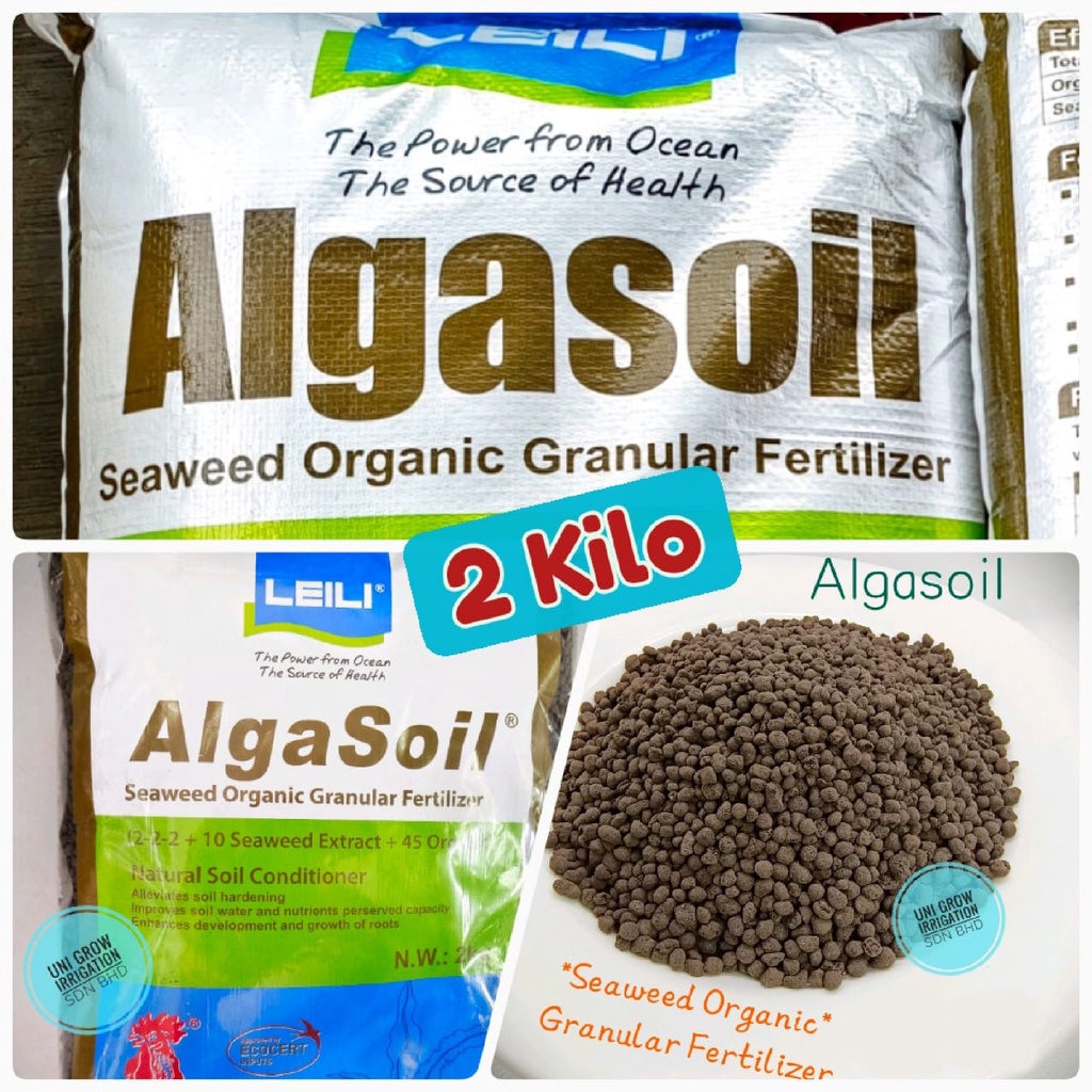 (2kg) Algasoil Seaweed Organic Granular Fertilizer | Shopee Malaysia