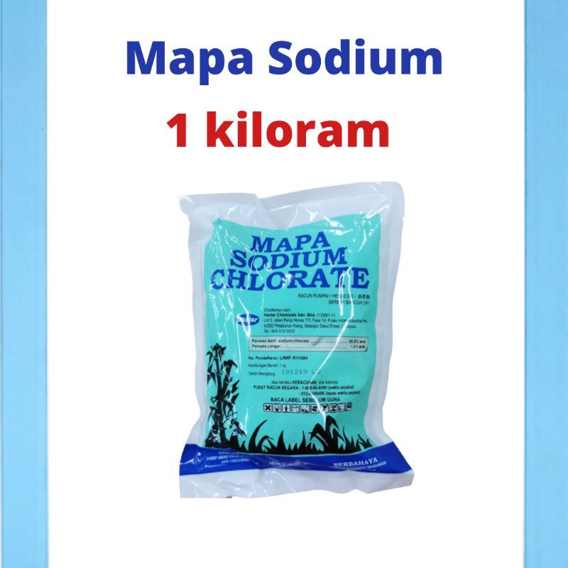 1kg Mapa Sodium Chlorate 99% Racun Buluh Rumput | Shopee Malaysia
