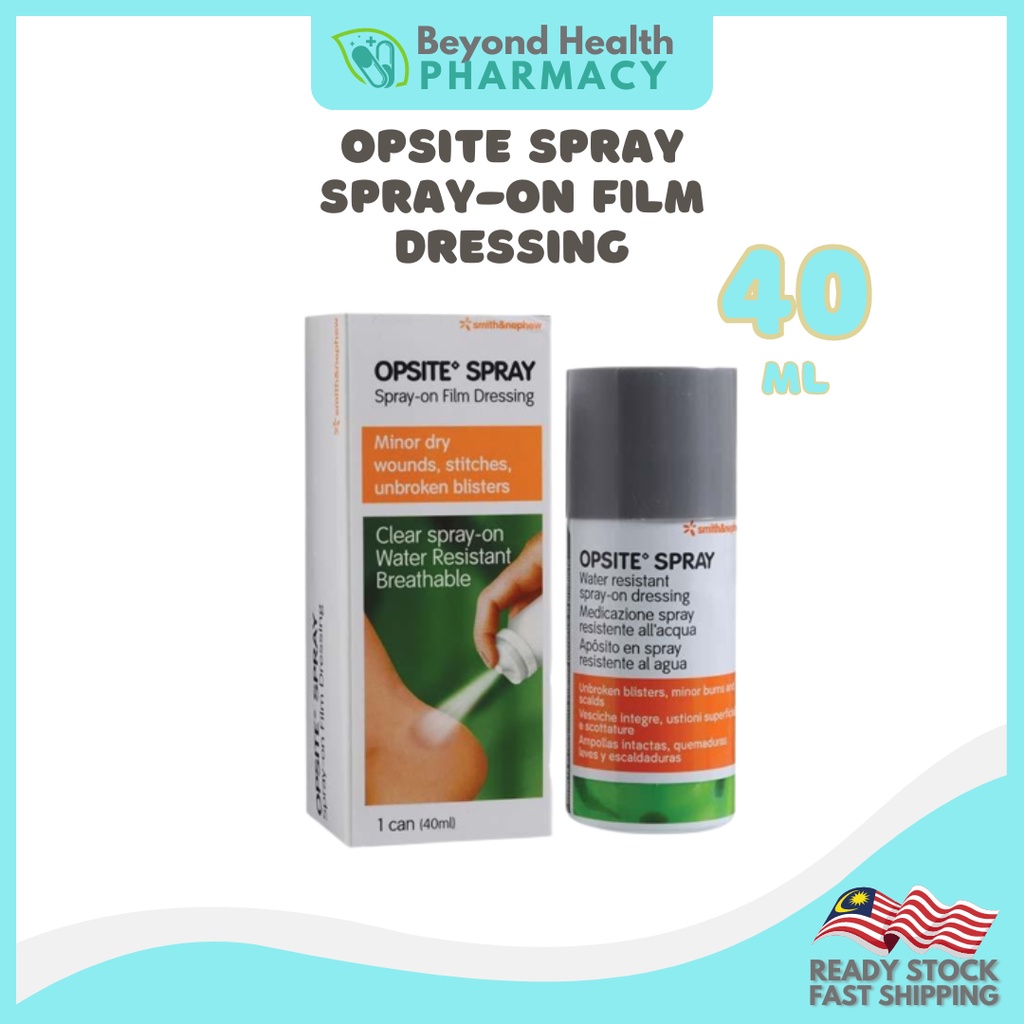 PROMO!!! Smith & Nephew Opsite Spray 40ml (EXPIRY: 30/4/2023) | Shopee ...