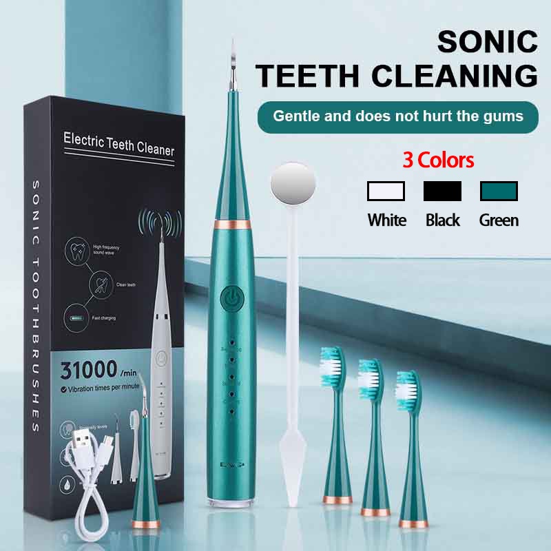 🐬Fish🐬Ultrasonic Sonic Electric Toothbrush Electronic Berus Gigi ...