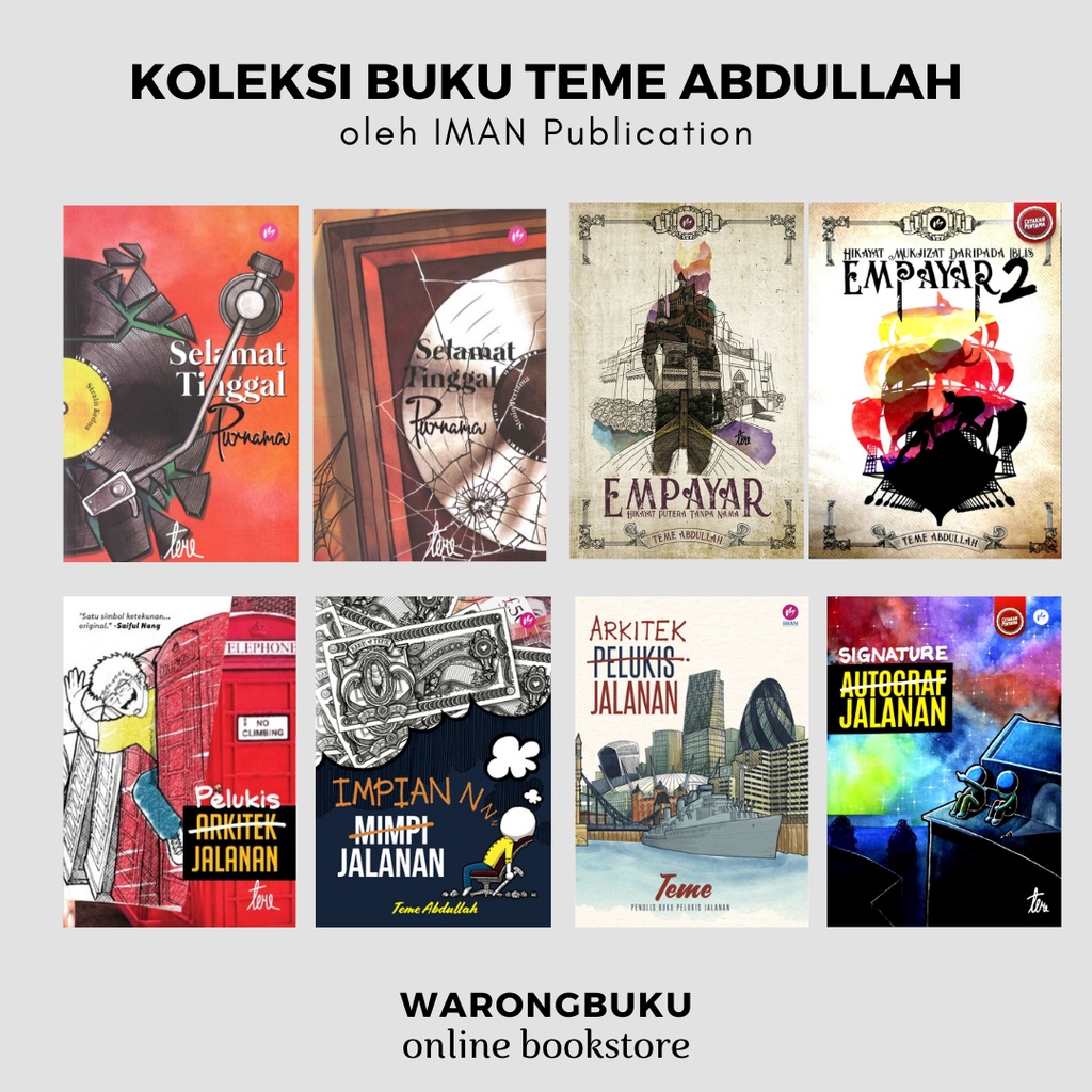 IMAN Publication - Koleksi Buku Teme Abdullah 2023 | penulis jalanan ...