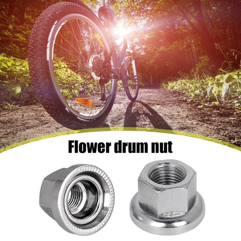 Bicycle Rear Rim Wheelset Hub Axle Bolt Nut Basikal BelakangDurable ...