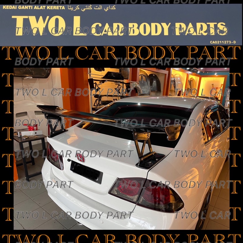 gt wing JS RACING universal sedan car fibre MATERIAL | Shopee Malaysia