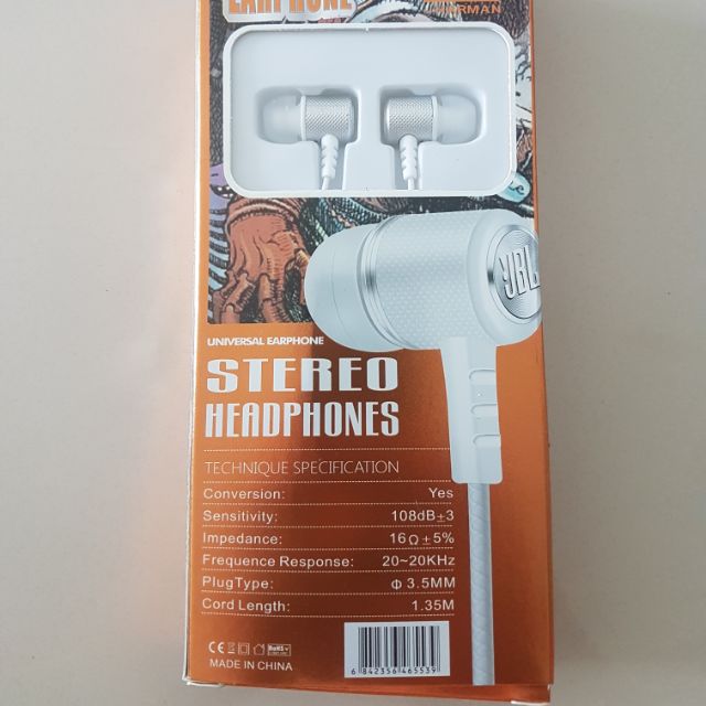 Universal Earphone Stereo ( comfortable ear pad) | Shopee Malaysia