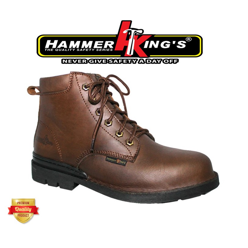 Safety Shoes Boots Steel Toe Cap Steel Mid Plate High Cut LaceUp & Zip ...