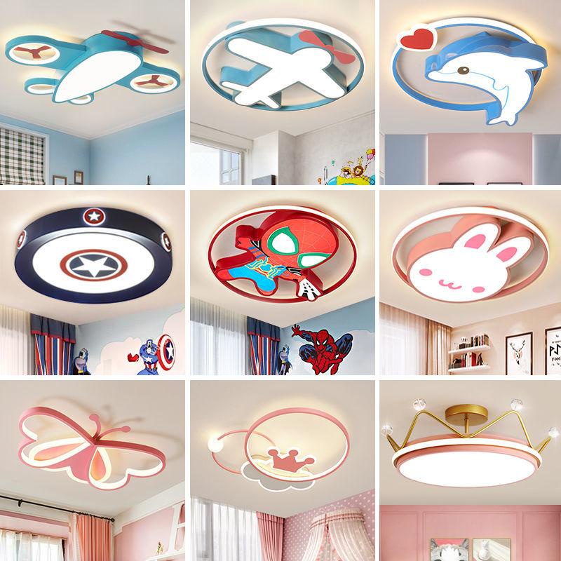 children's room lamp 3colors bedroom ceiling lamp simple modern room ...