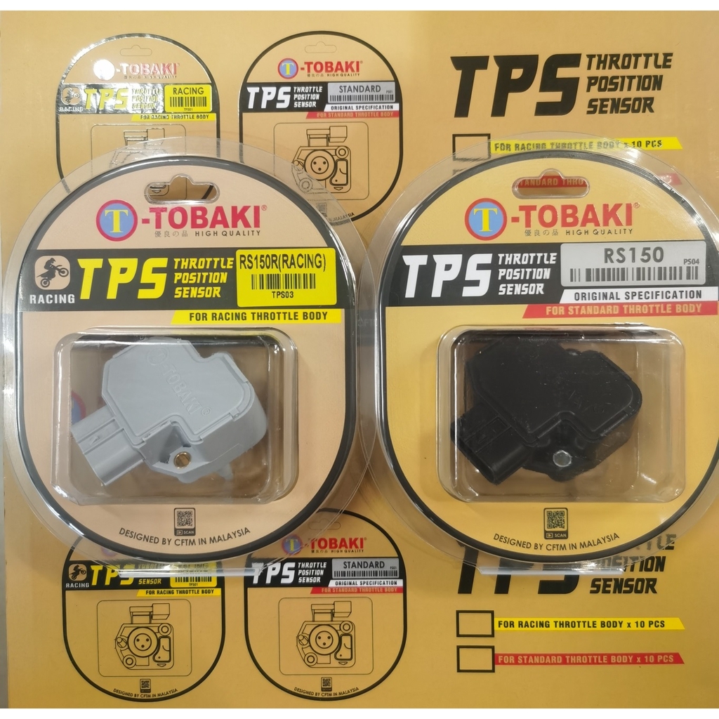 TOBAKI RS150 V1 V2 RSX150 TPS Throttle Position Sensor (STANDARD ...