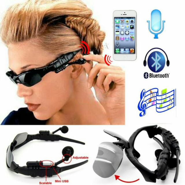 [READY STOCK] Cermin Mata Bluetooth Headset Model 358 | Shopee Malaysia