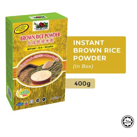 Nature's Own Instant Brown Rice Powder (400g) | Shopee Malaysia