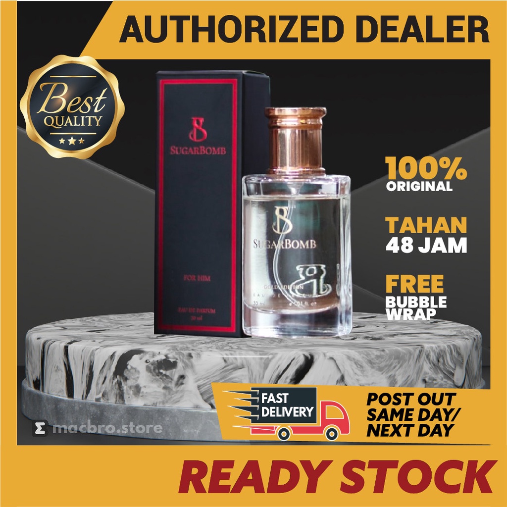 CLEARANCE FOR HIM SUGARBOMB PERFUME MEN 10ML LONG LASTING PERFUME 48 ...