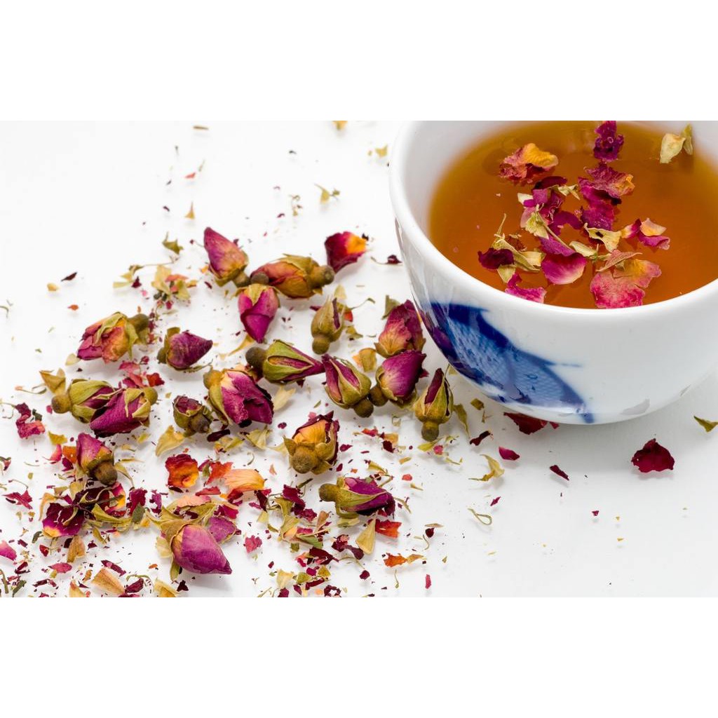 GBT | Rose Flower Bud Tea | 玫瑰花蕾茶 | Teh Budak Bunga Mawar | 60g ...